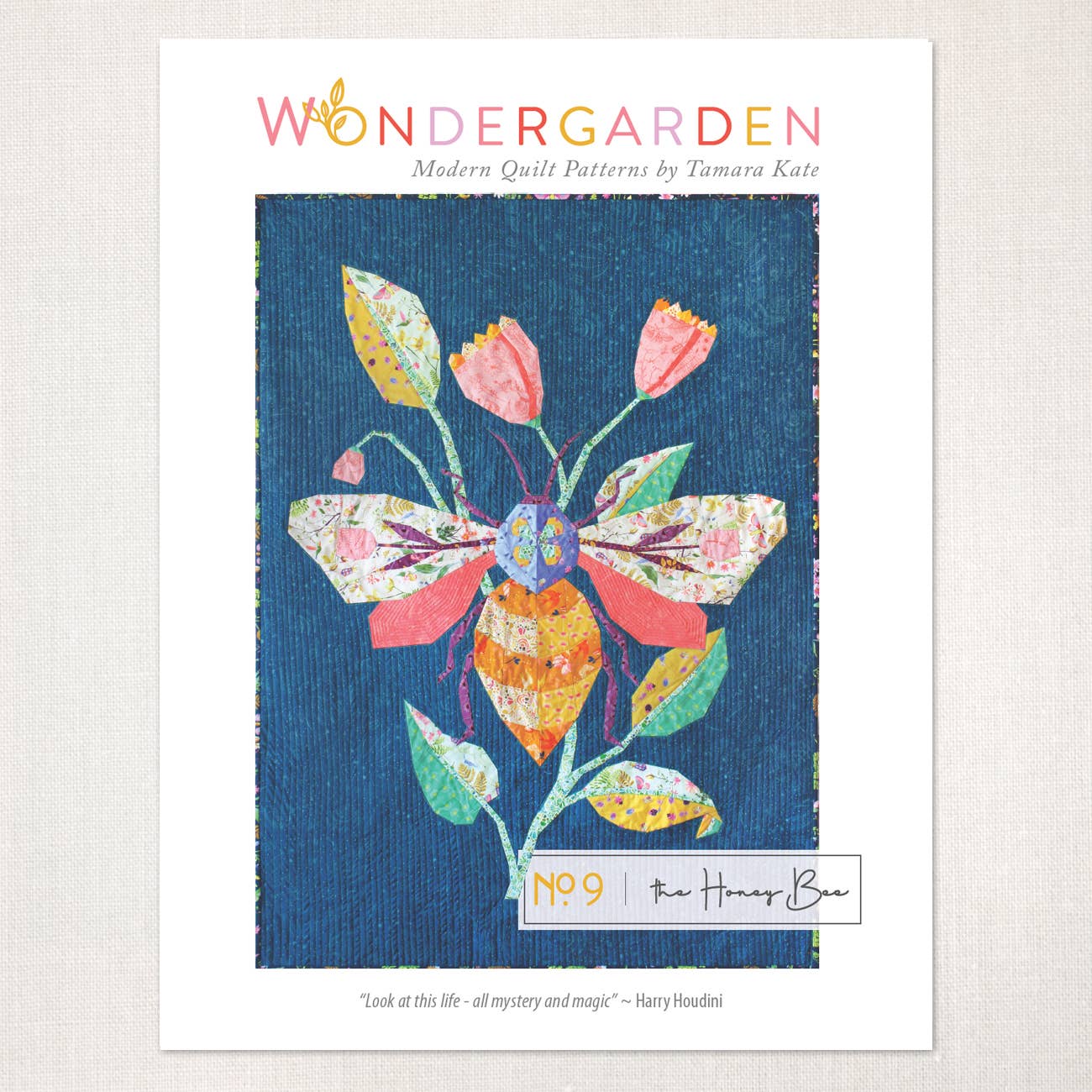 Tamara Kate Design - The Honey Bee Quilt Pattern | Free Shipping over $199
