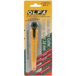 OLFA 18mm Rotary Cutter (RTY-4) #9657 | Free Shipping over $199