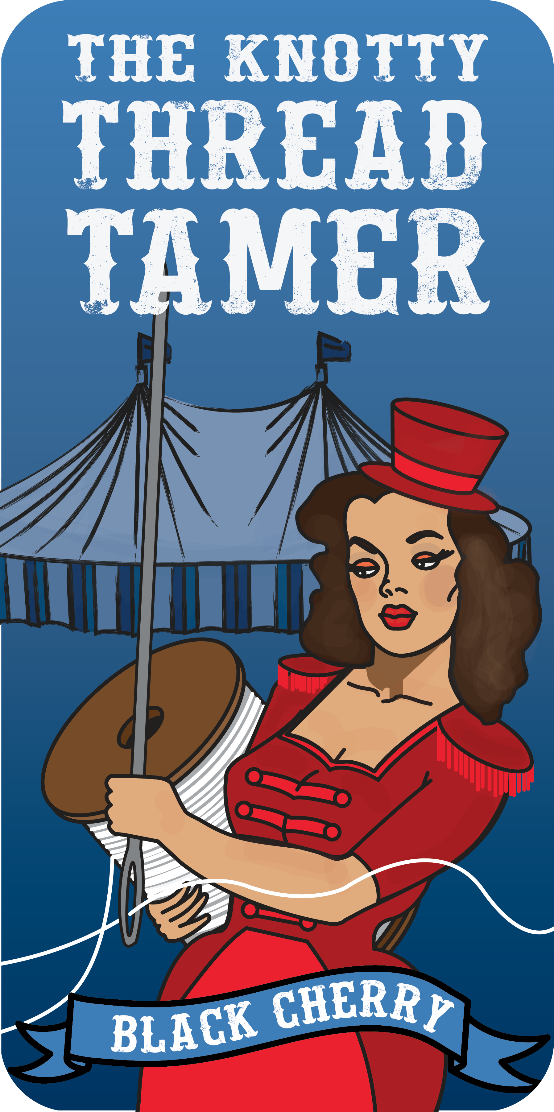 The Knotty Thread Tamer - The Knotty Thread Tamer- Black Cherry | Due ...